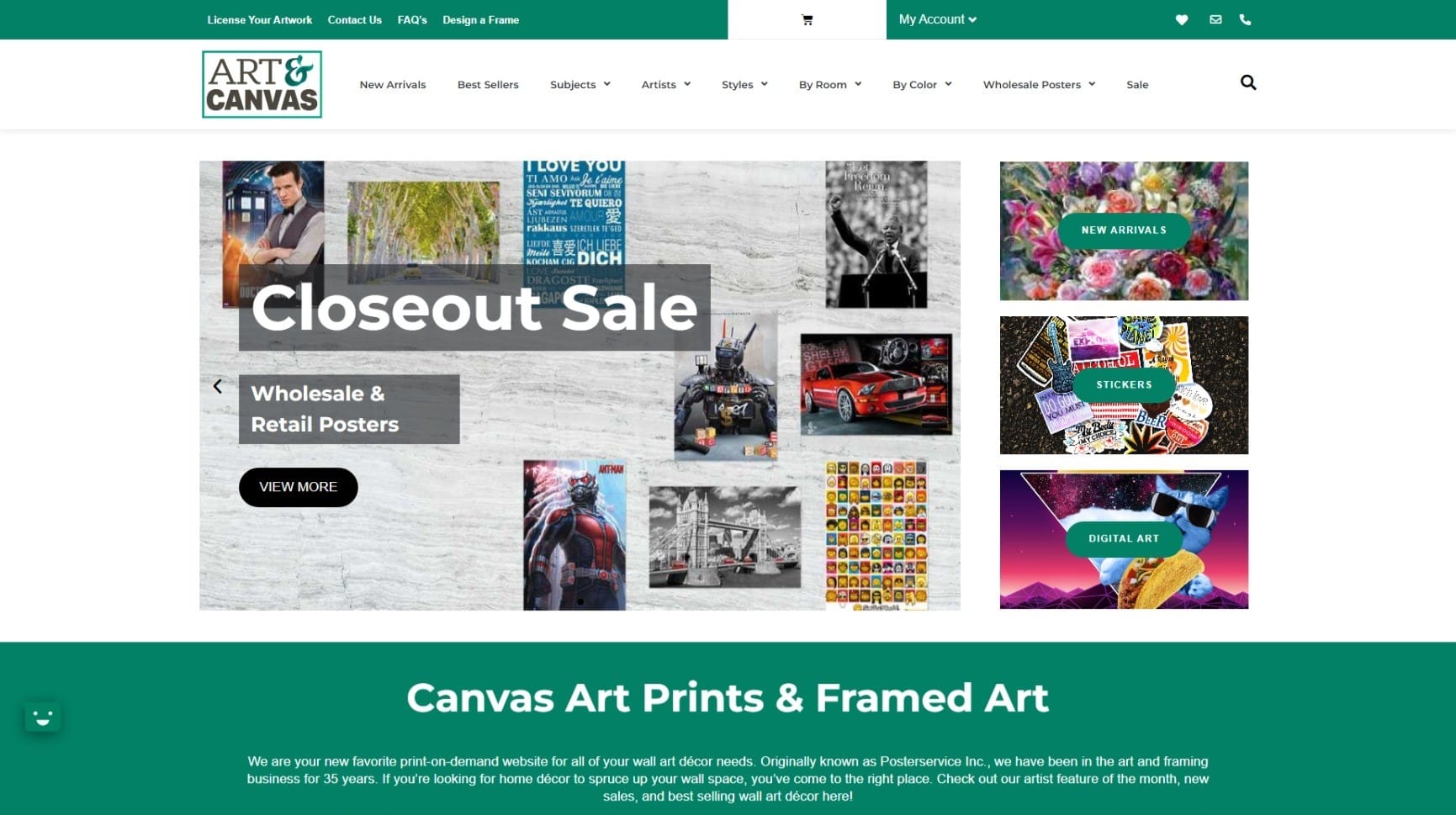 Art & Canvas - SiteHype